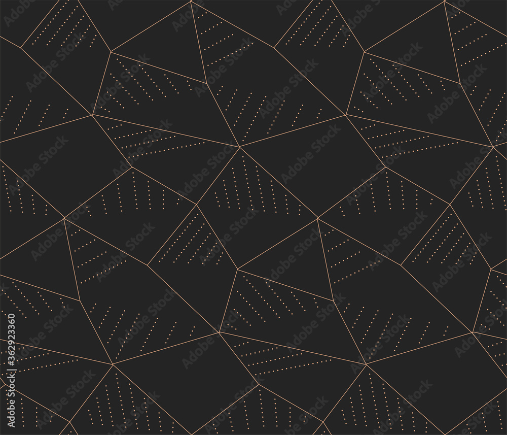 Repeat Fabric Graphic Triangle Deco Texture. Continuous Simple Vector ...