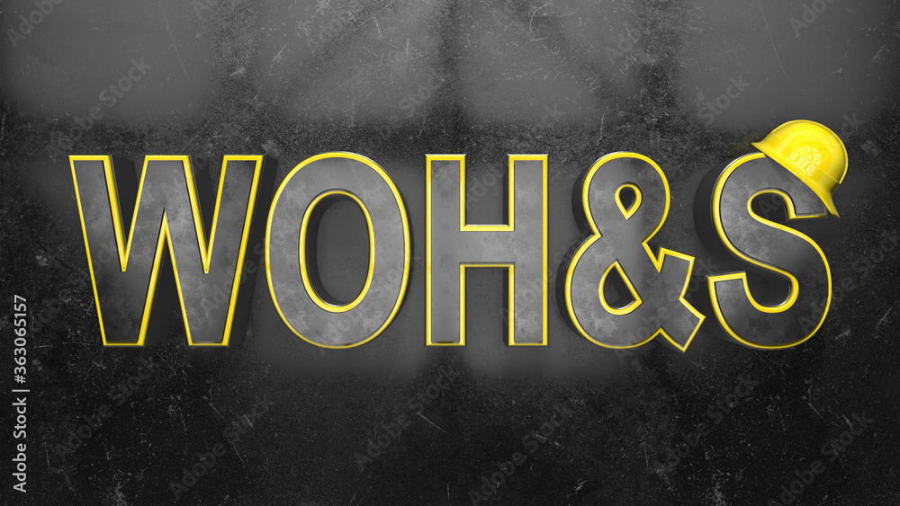 Workplace health and safety (WHS (HSE) (OSH) welfare of people at work ...