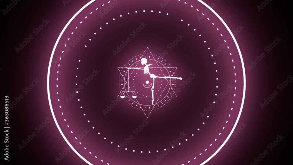 Mystery, witchcraft, occult and alchemy tattoo sign. Mystical vintage ...