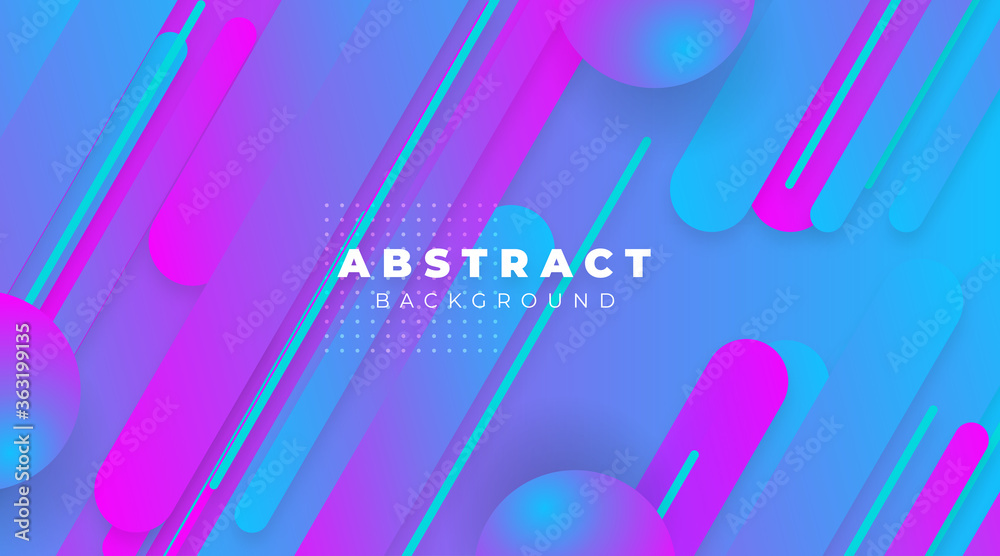Trendy simple fluid color gradient abstract background with dynamic ...