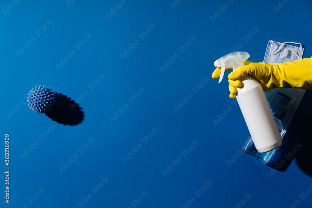 Spray to Cleaning and Disinfection Virus, Covid-19, Coronavirus Disease ...