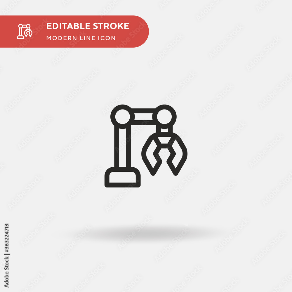 Claw Simple vector icon. Illustration symbol design template for web ...