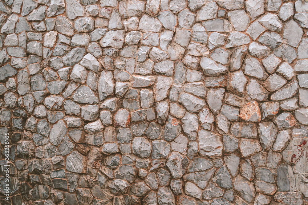 Nature River stone rock wall .retaining wall .stone feature wall ...