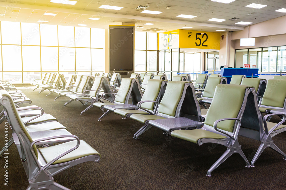 Airport Terminal Waiting Area