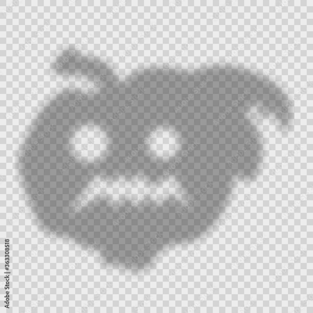 Vecteur Stock Shadow overlay effect for halloween background with ...