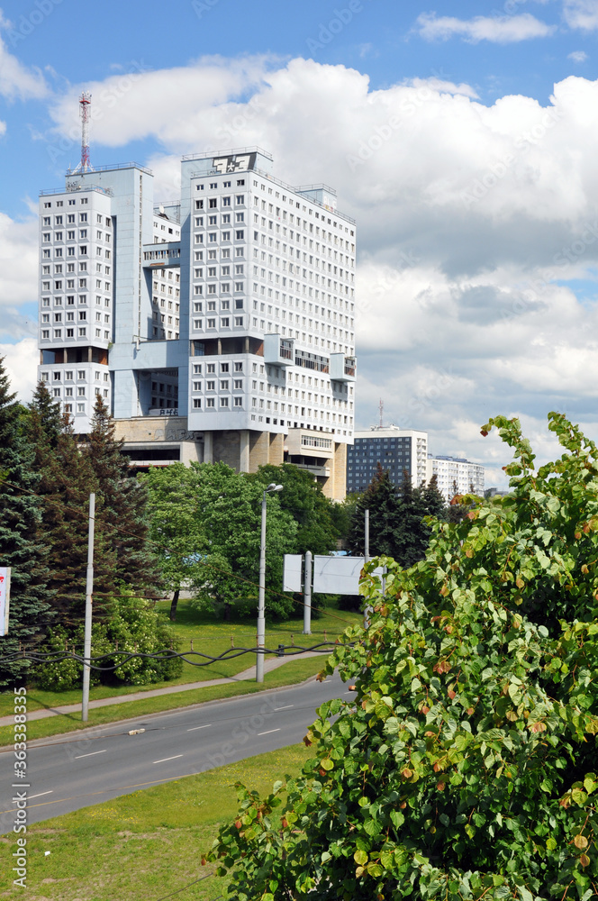 June 2020. The City Of Kaliningrad. View landmark of the Soviet era ...