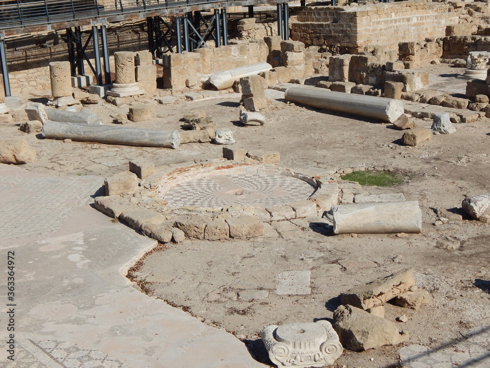 Agia Kyiaki Church, Kato, Paphos, Cyprus, The site of St Paul's Pillar ...