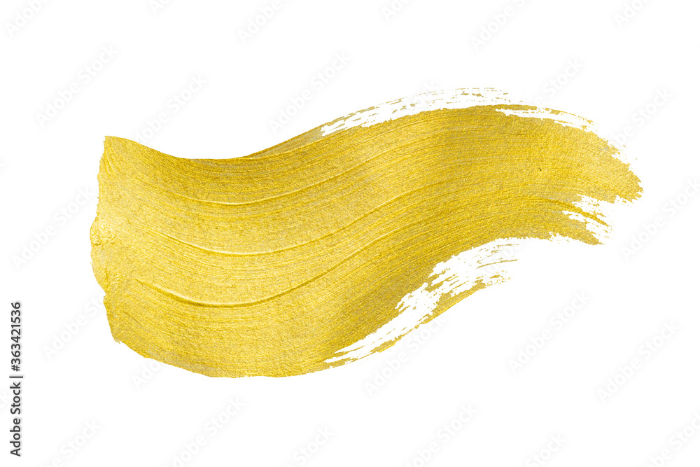 paint gold strokes brush stroke color texture with space for your own ...