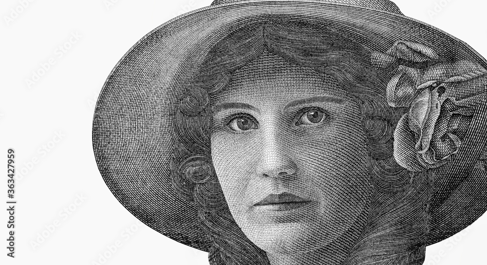 Kirsten Flagstad (1895 - 1962) Norwegian opera singer. Portrait from ...