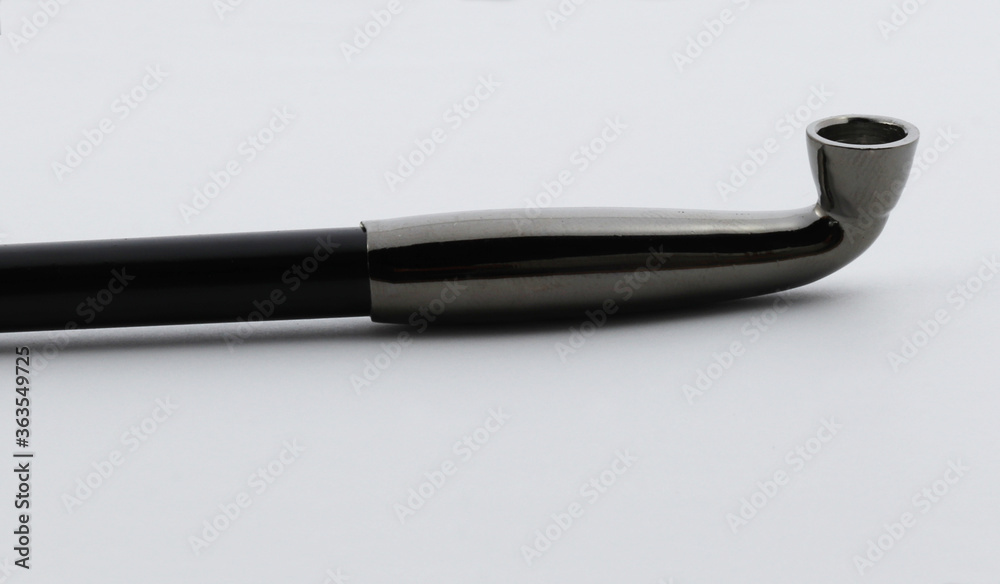 Foto de Black kiseru - Japanese traditional smoking pipe do Stock ...