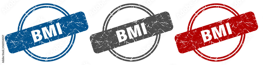 bmi stamp. bmi sign. bmi label set Stock Vector | Adobe Stock