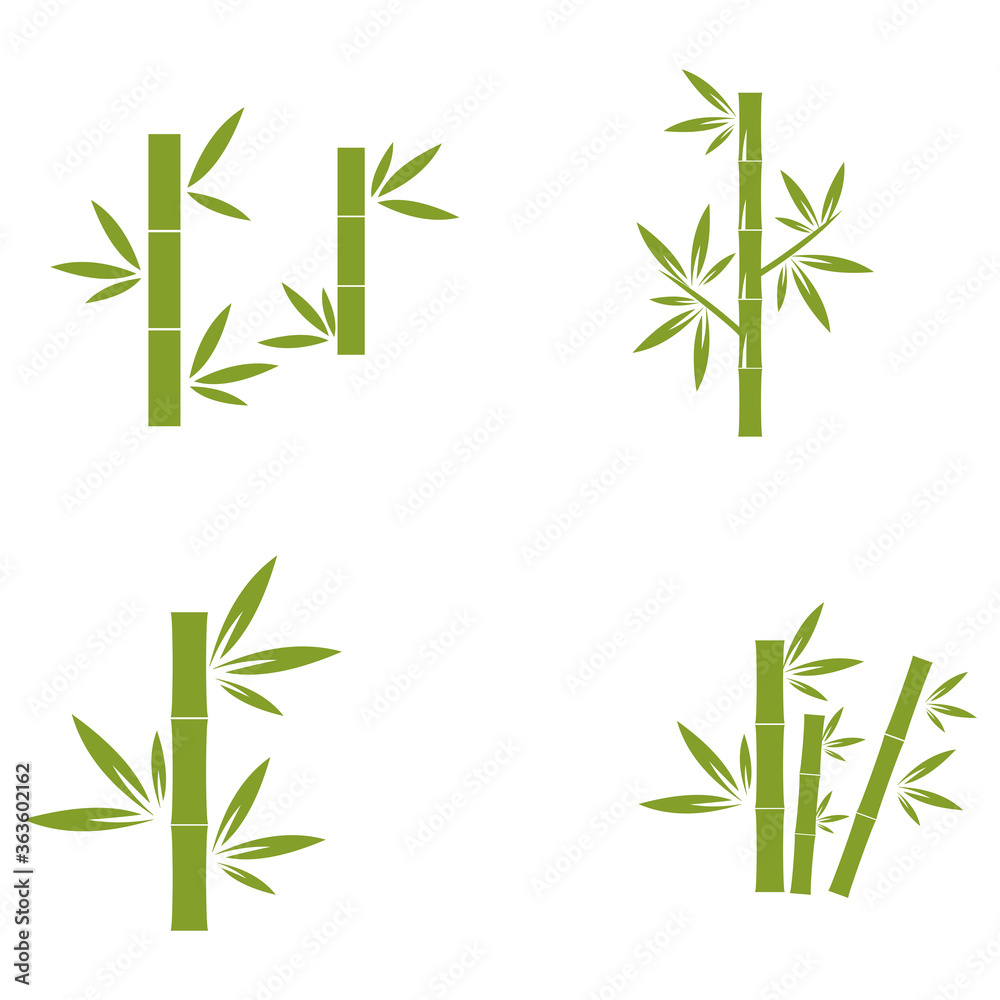 bamboo icon symbol illustration sign Stock Vector | Adobe Stock