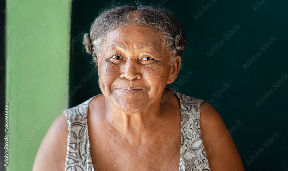 mator lady looking homeless indigenous, smoked with sad face and blue ...