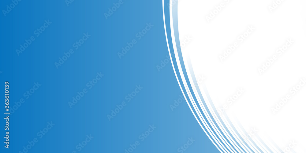 Modern blue white web header abstract background. Vector illustration ...