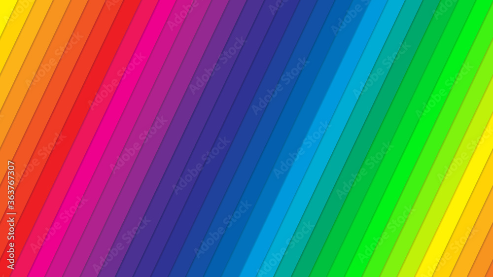 Vecteur Stock Beautiful color spectrum background. Linear color ...