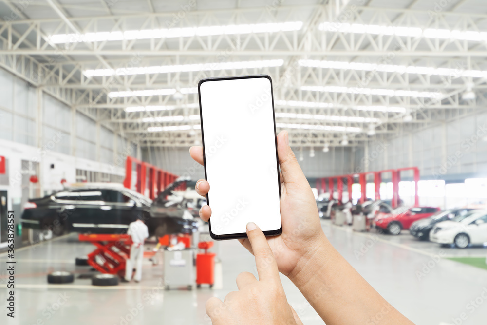 Mock Car Repair Sign