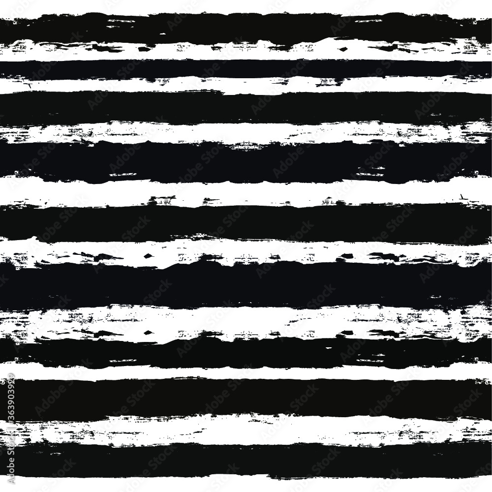 Stripes pattern, grunge stripe seamless background, black and white ...