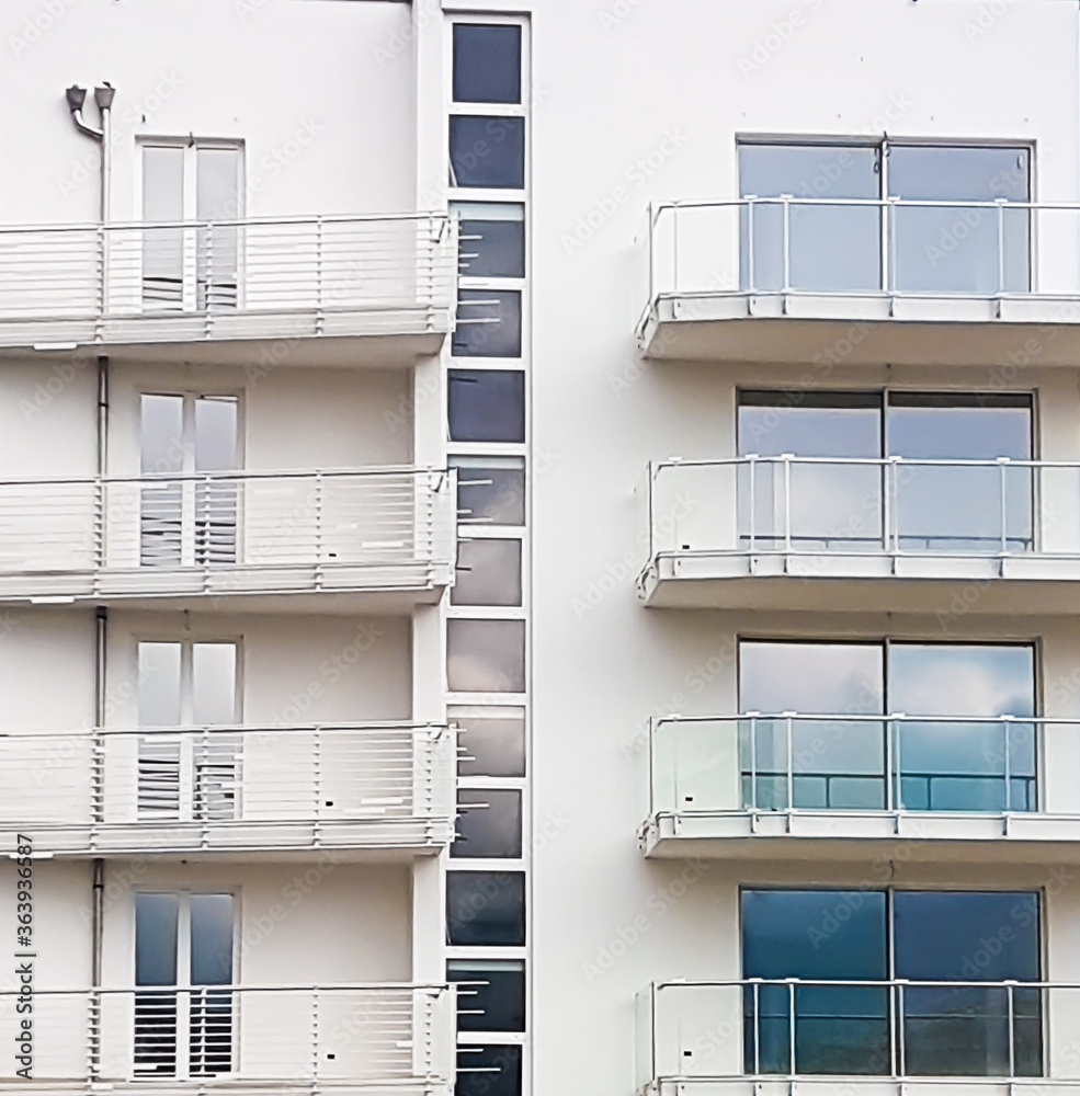 Windows Of Building Stock Photo | Adobe Stock
