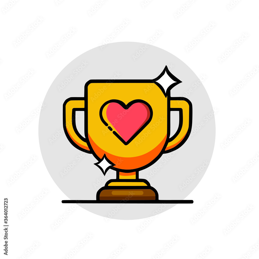 Beautiful trophy cups and awards of different shape realistic set ...