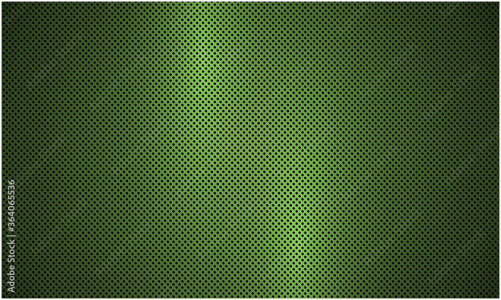 Green metal background with perforation. illustration. Raster version ...