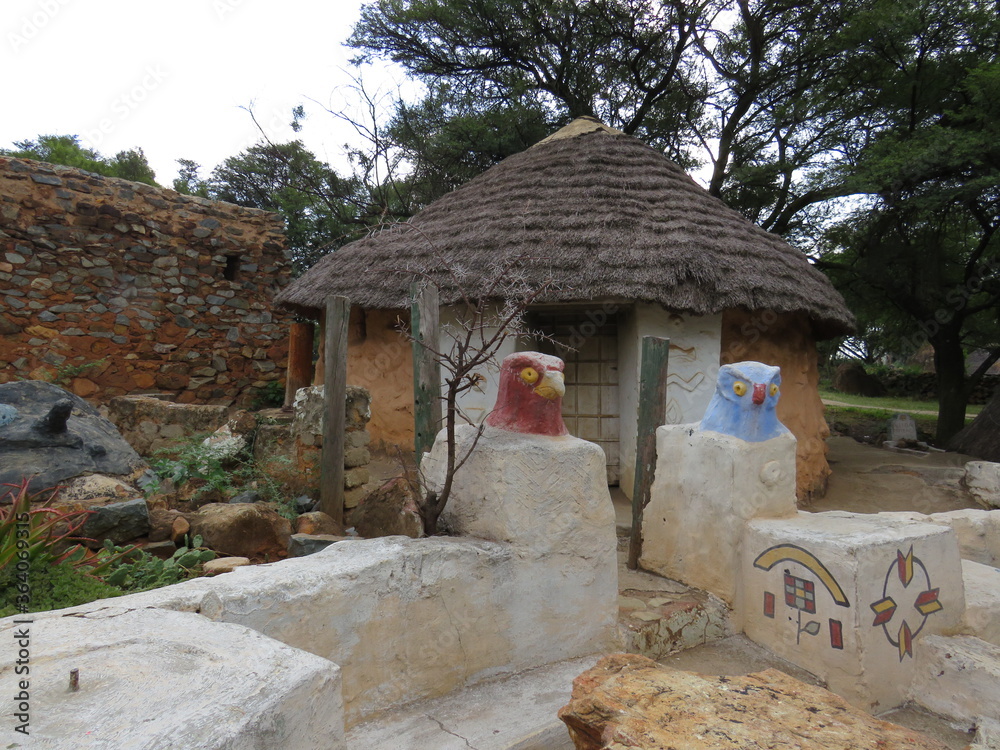 Credo Mutwa Cultural Village: Soweto,Johannesburg, South Africa Stock ...