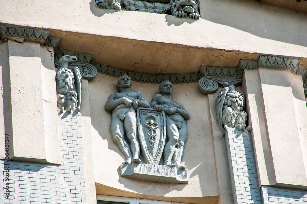 The Gribov brothers ' profitable house was built in 1910-1912 in the ...
