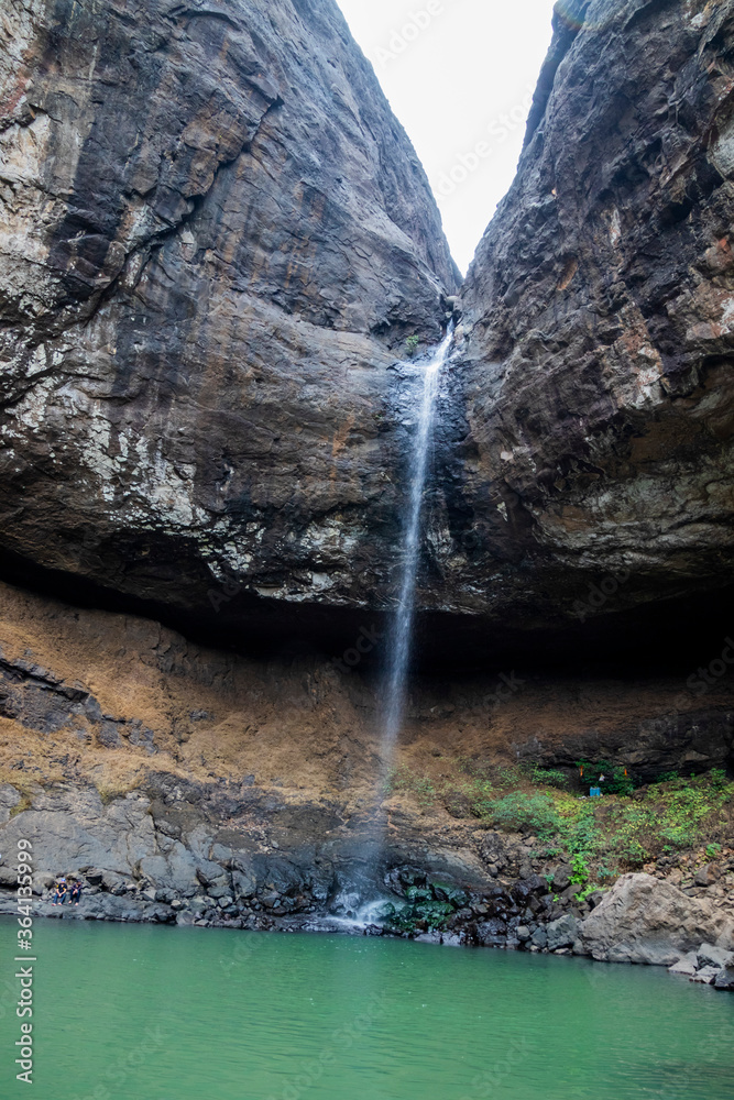 Devkund waterfall near Lonavla, Maharashtra Stock Photo | Adobe Stock
