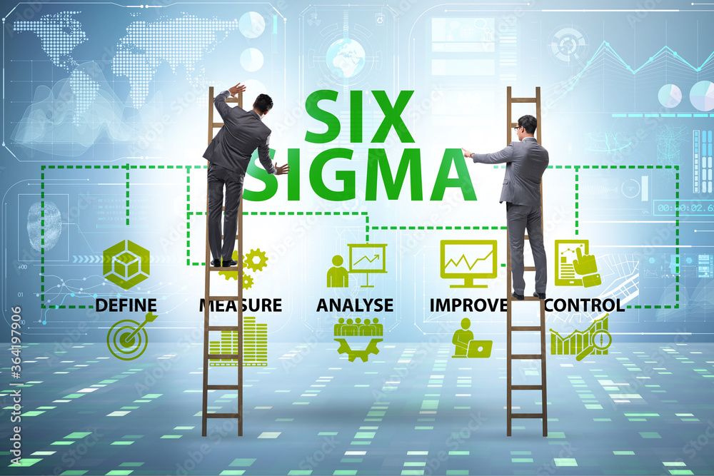 Concept of Lean management with six sigma Stock Photo | Adobe Stock