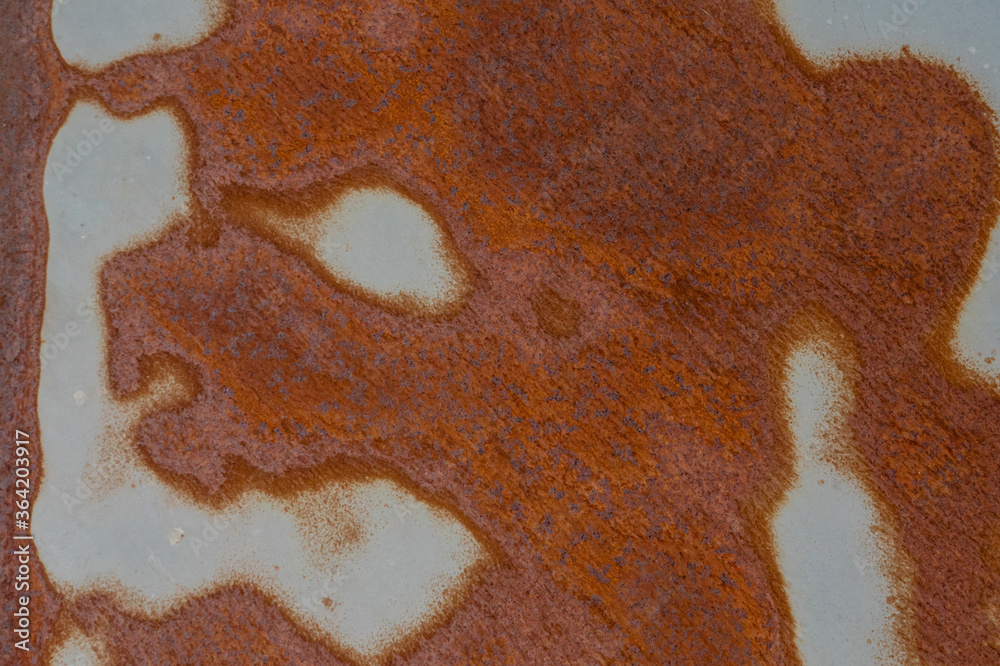 Rusted metal, texture like a world map, Rust and oxidized metal ...