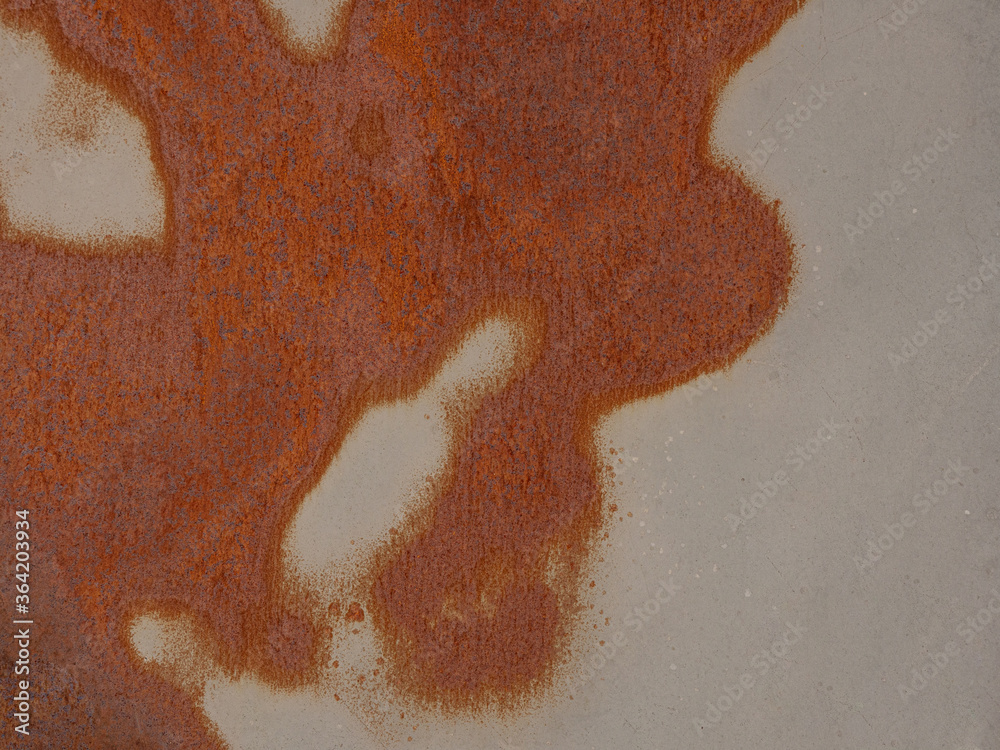 Rusted metal, texture like a world map, Rust and oxidized metal ...