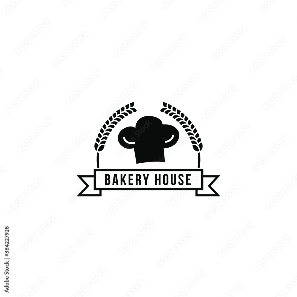chef hat, vintage bakery shop logo Designs. bakery shop emblem, logo ...