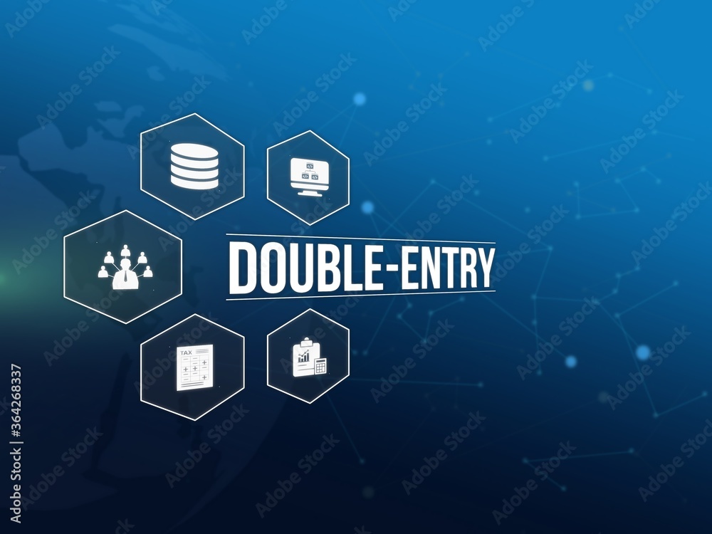 double-entry Stock Illustration | Adobe Stock