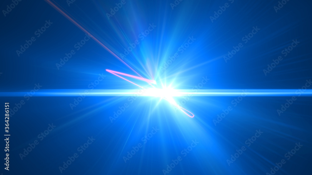 illustration of laser line light ray space Stock Illustration | Adobe Stock