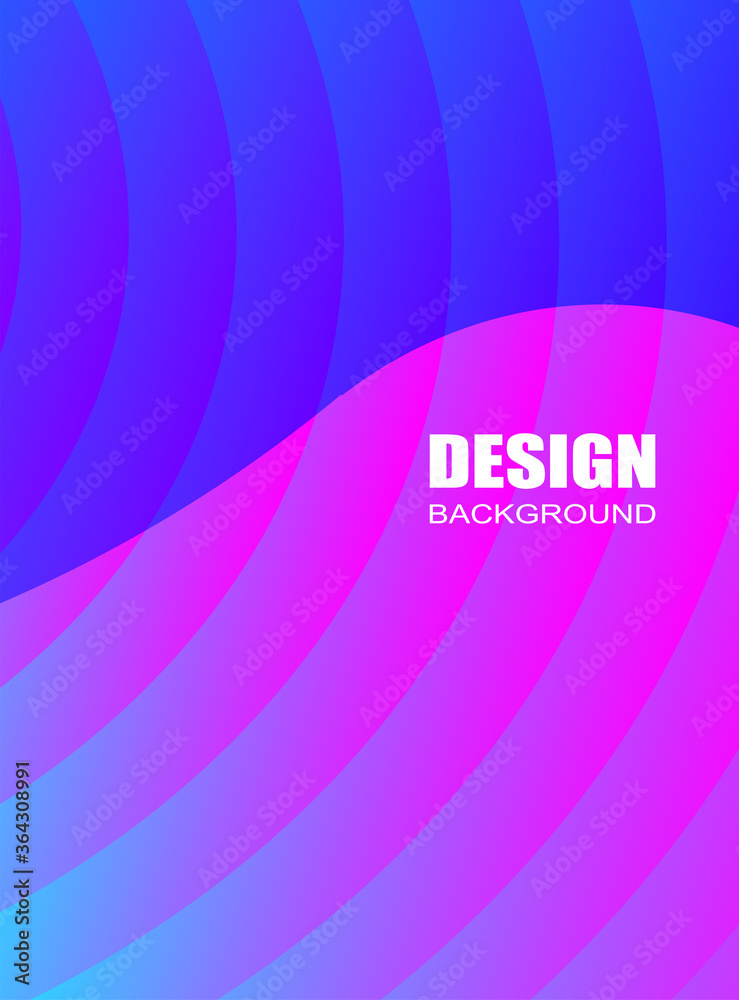 Abstract purple pink blue gradient background. Modern Geometric shape ...