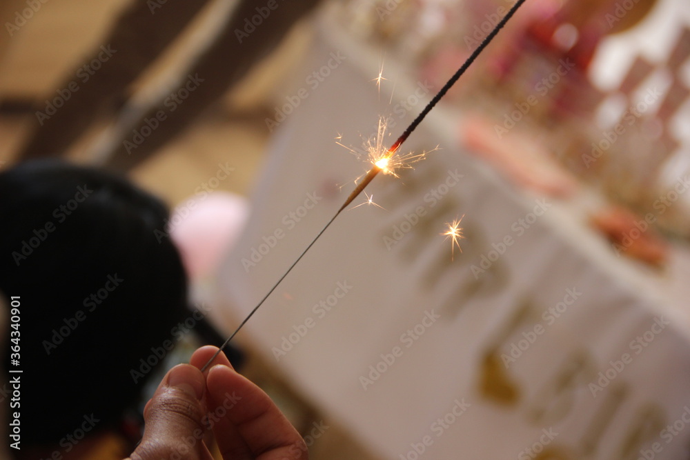 cierge magique, Fête, Cierge, Bougie, Anniversaire, Happy Birthday ...