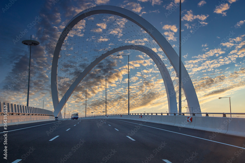 Al Wahda Bridge The Tallest Monument of City. known as 56 Bridge of ...