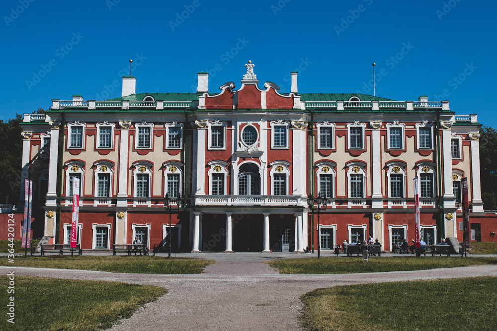Kadriorg Palace was built by Tsar Peter the Great in the 18th Century ...