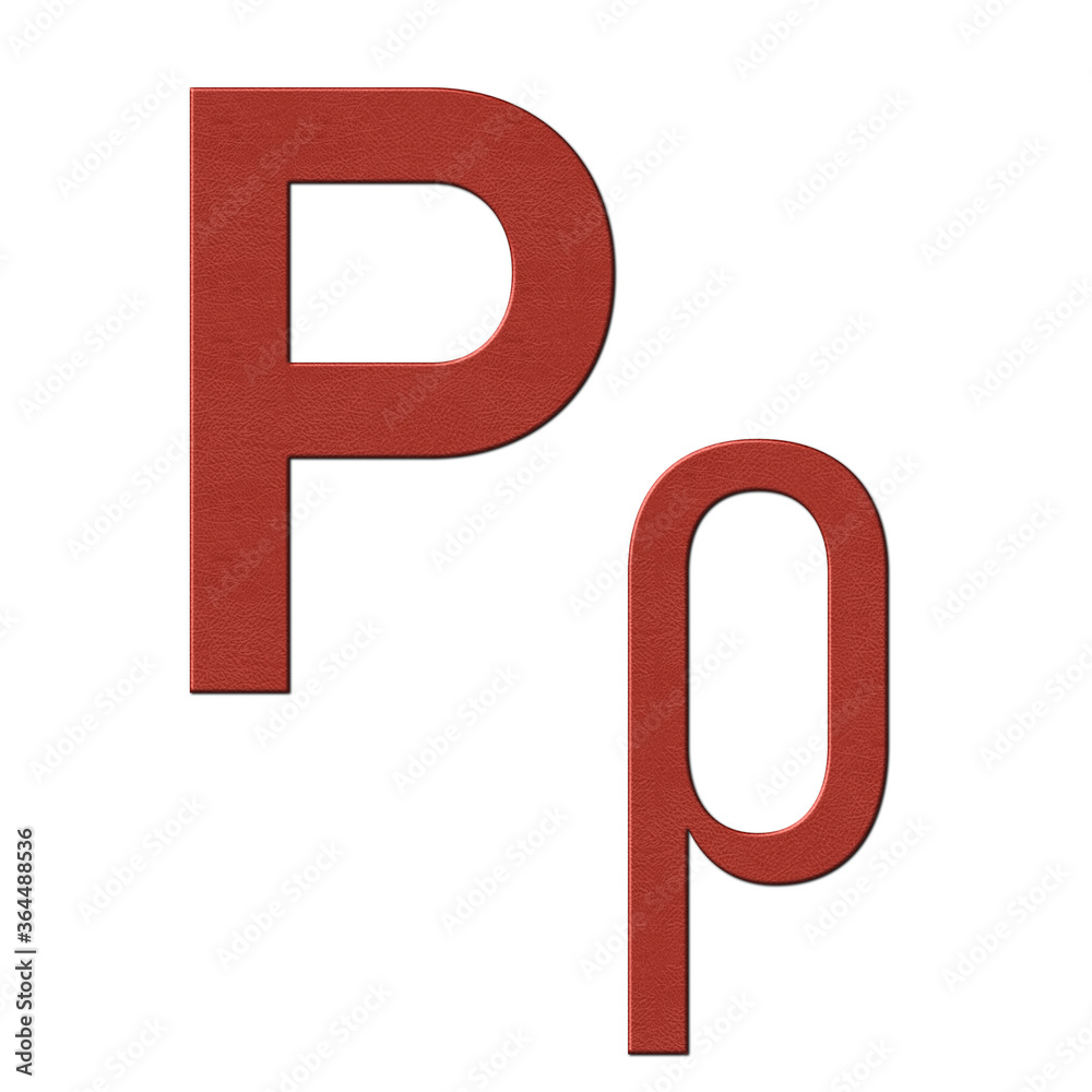 Greek alphabet red leather texture, Alpha Stock Illustration | Adobe Stock