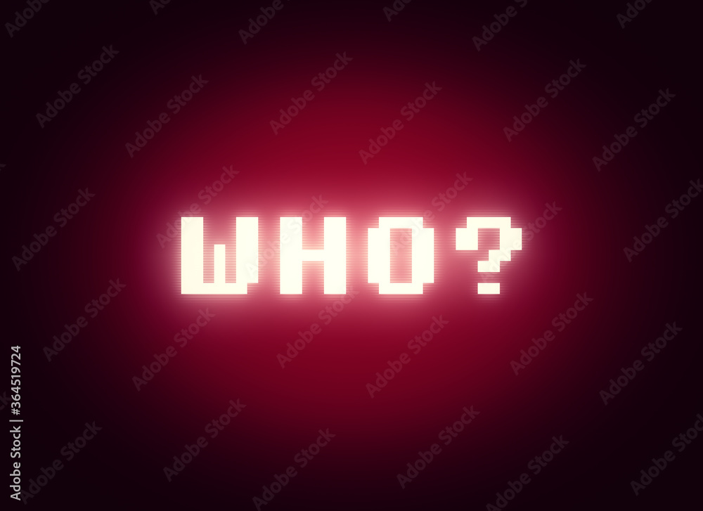 Intentional digital distortion glitch fx: a vignetted screen with the ...