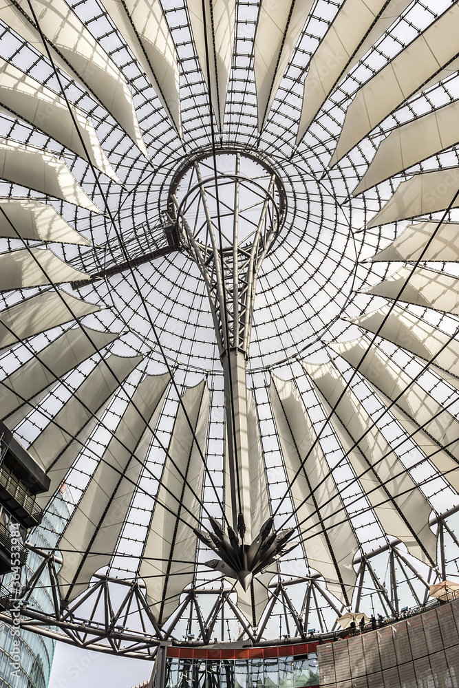 Sony Center (2000) - Sony-sponsored complex located at Potsdamer Platz ...