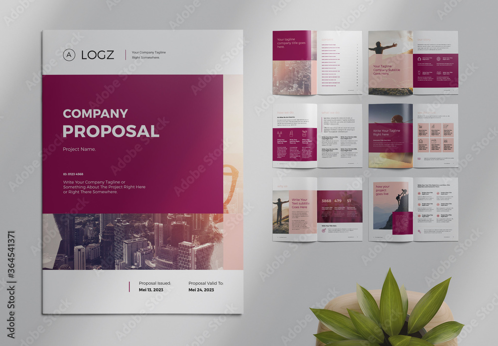 Proposal Layout Stock Template | Adobe Stock