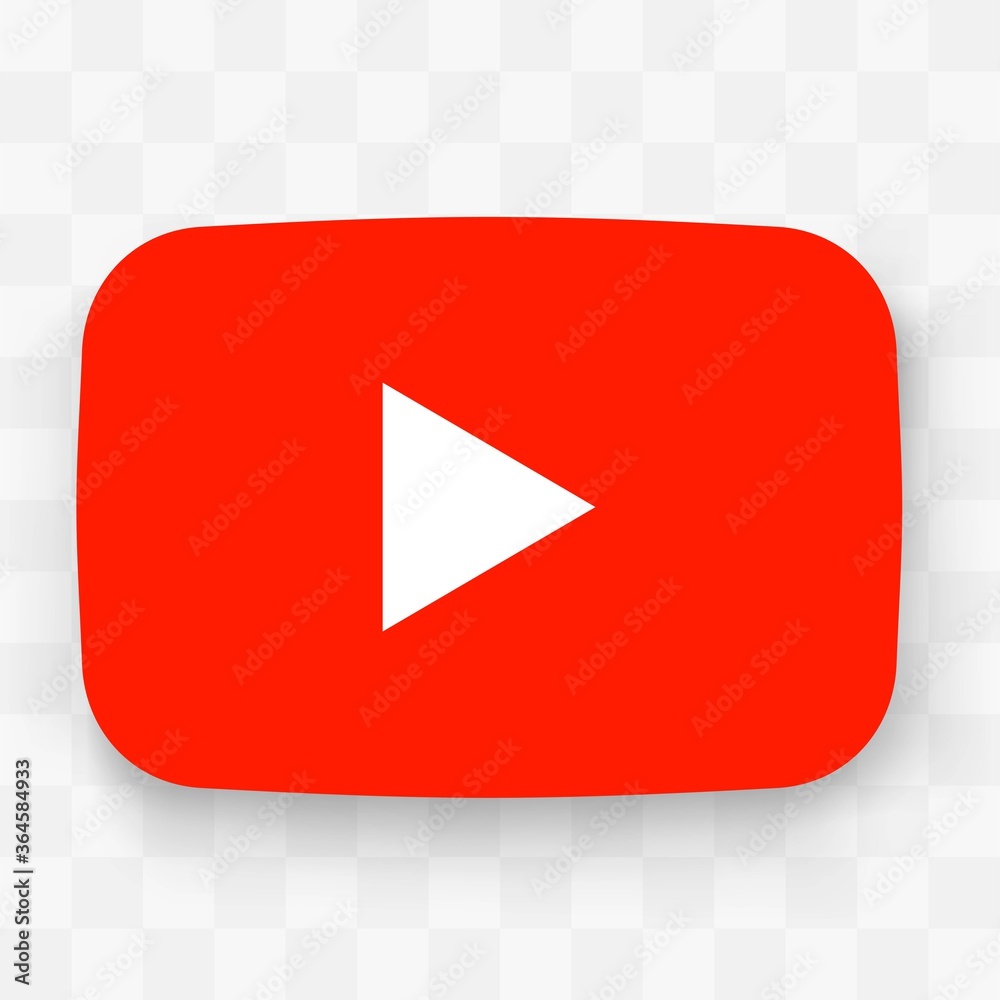 Youtube logo set.Youtube premium.Youtube music.Youtube logo set in ...