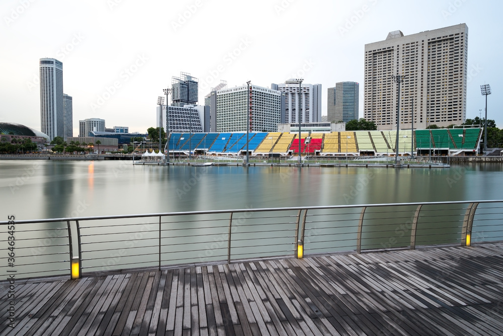 The Float at Marina Bay or the Marina Bay Floating Platform in ...