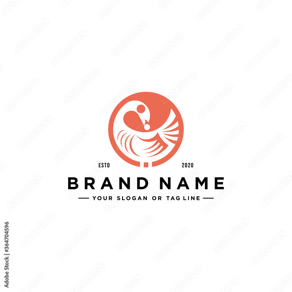 Sankofa logo design vector Stock Vector | Adobe Stock