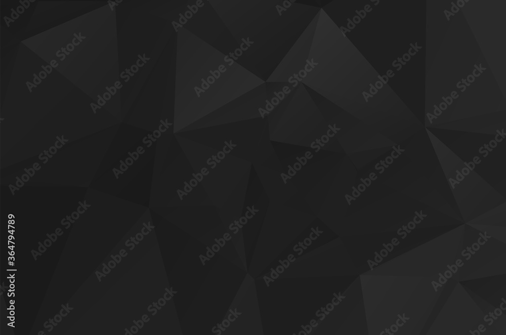 Dark low poly template vector background illustration with an elegant ...
