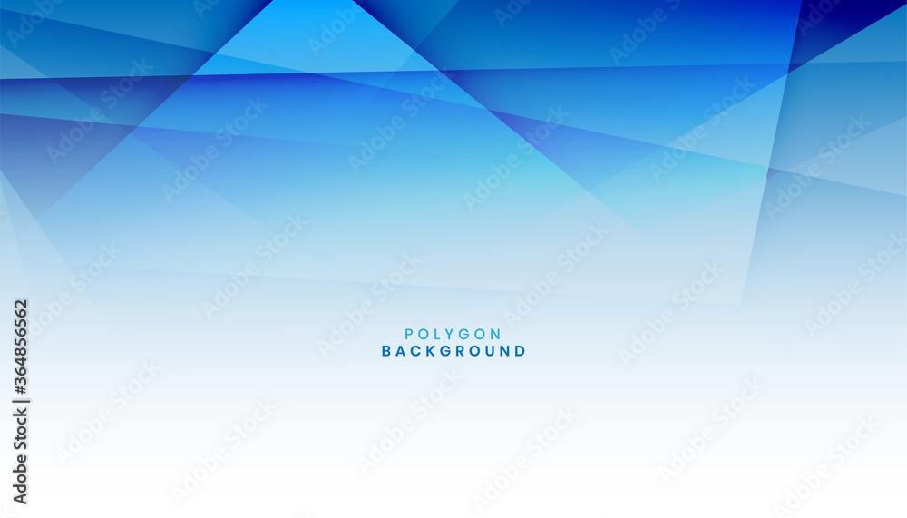 abstract blue polygon shape background Stock Vector | Adobe Stock