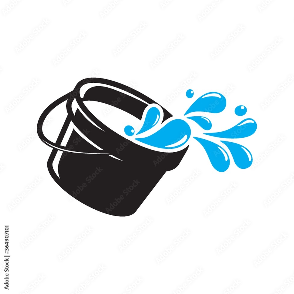 water bucket Stock Vector | Adobe Stock