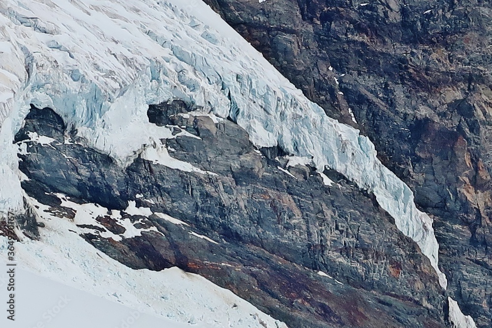 Gletscher am Trugberg, Berner Oberland, Schweiz Stock-Foto | Adobe Stock