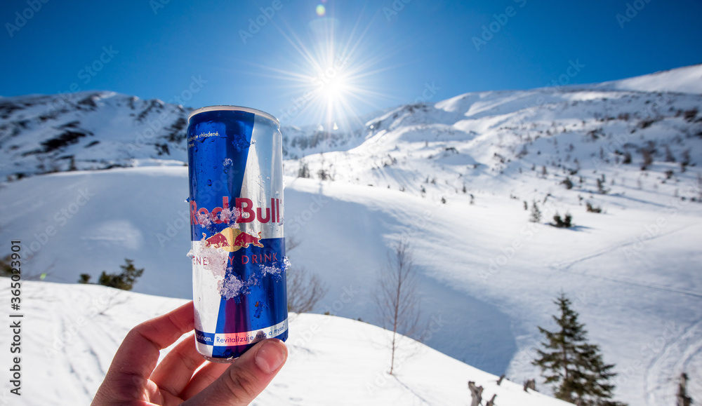 Red Bull is the most popular energy drink in the world in Aluminum can ...