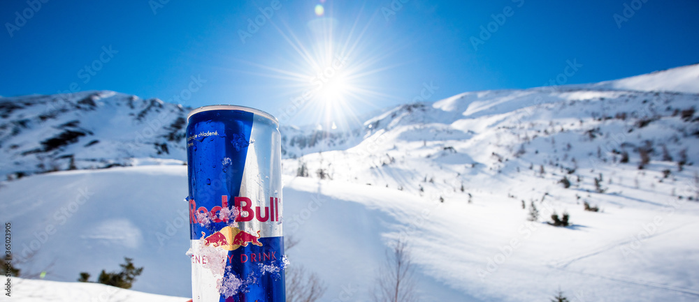 Red Bull is the most popular energy drink in the world in Aluminum can ...